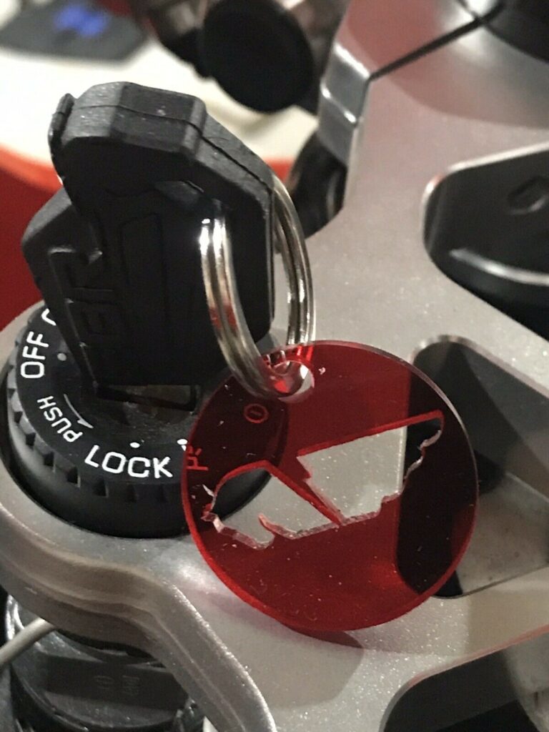Buell Pegasus Keychain - Engineered Velocity