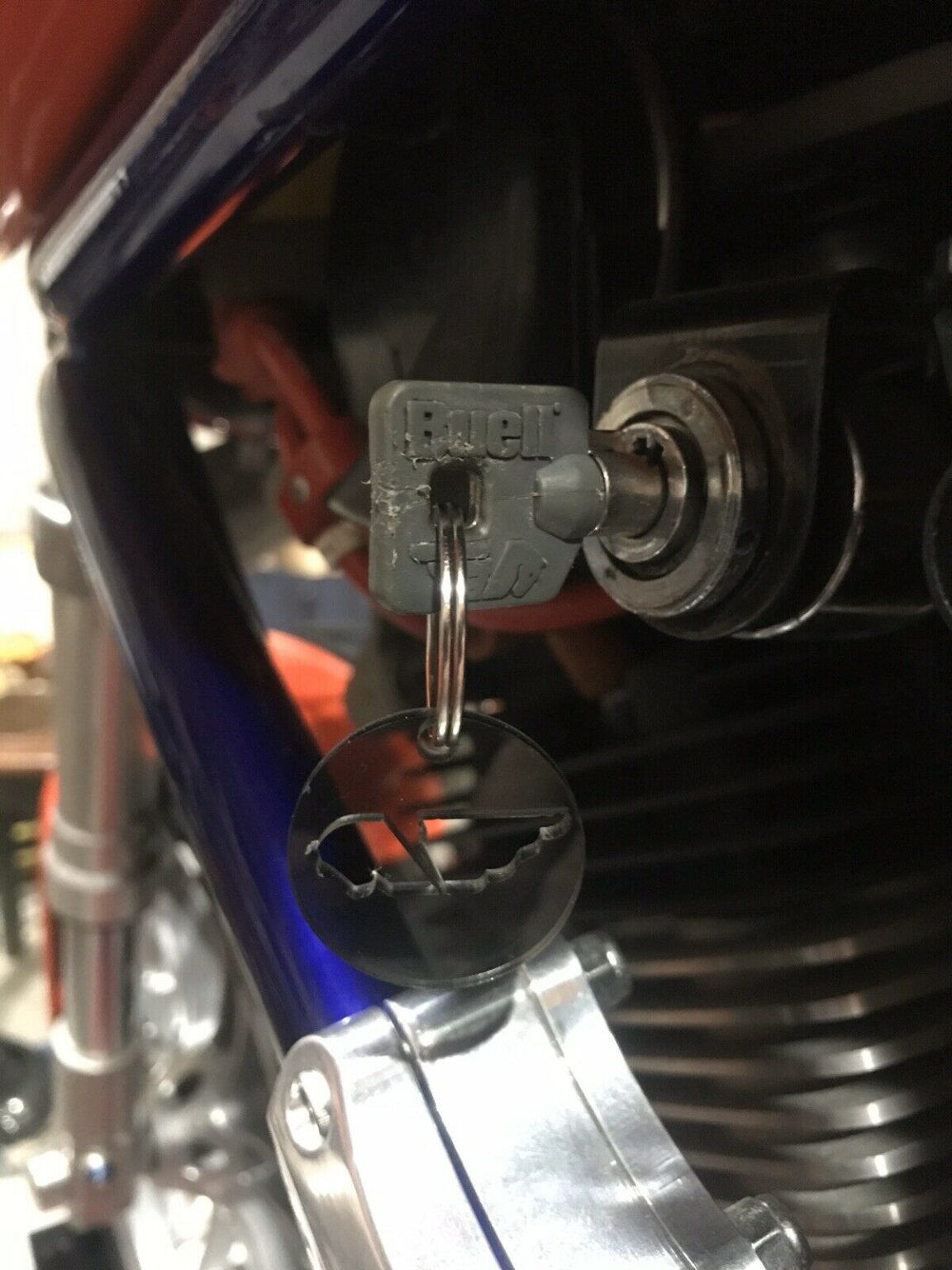 Buell Pegasus Keychain - Engineered Velocity